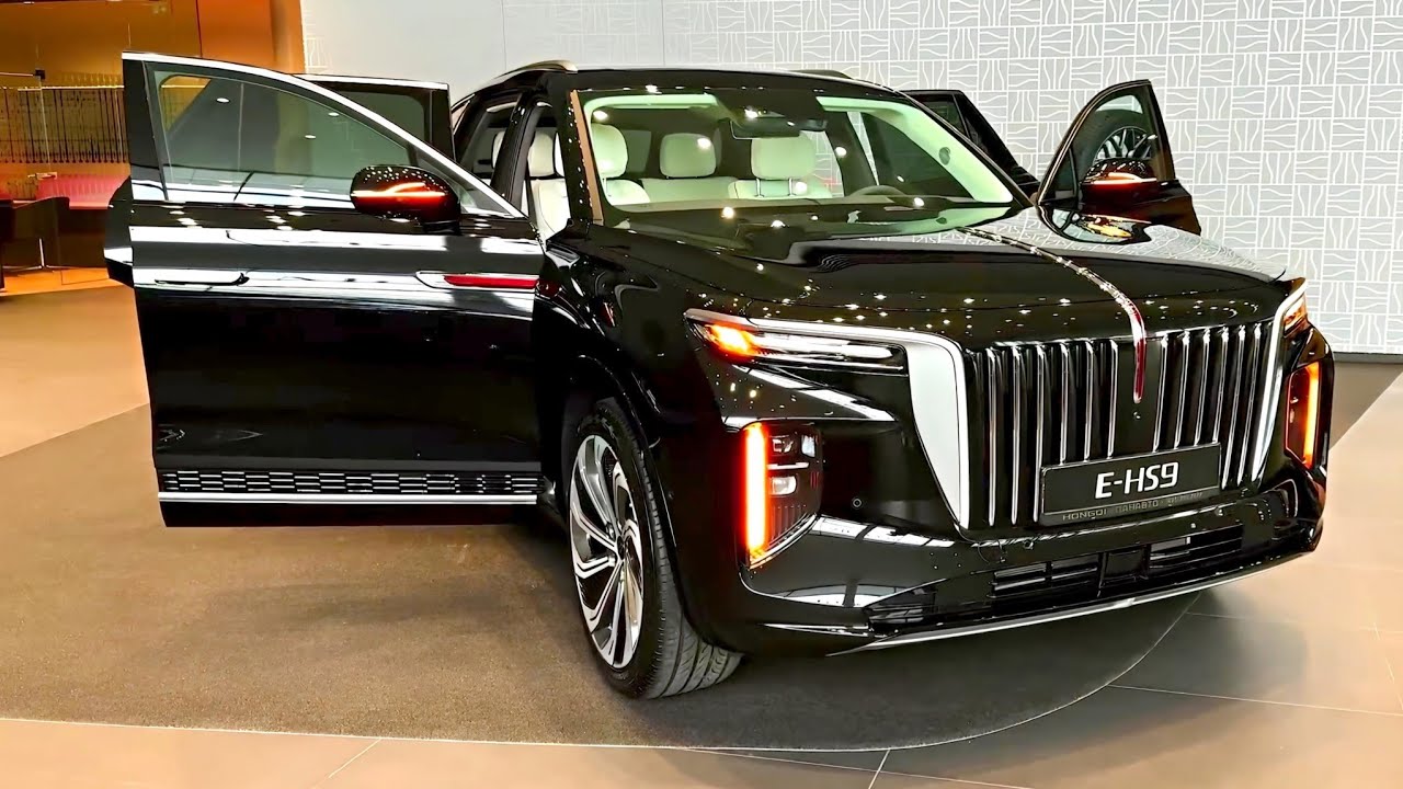 2024 Hongqi E-HS9 impressive electric SUV - YouTube