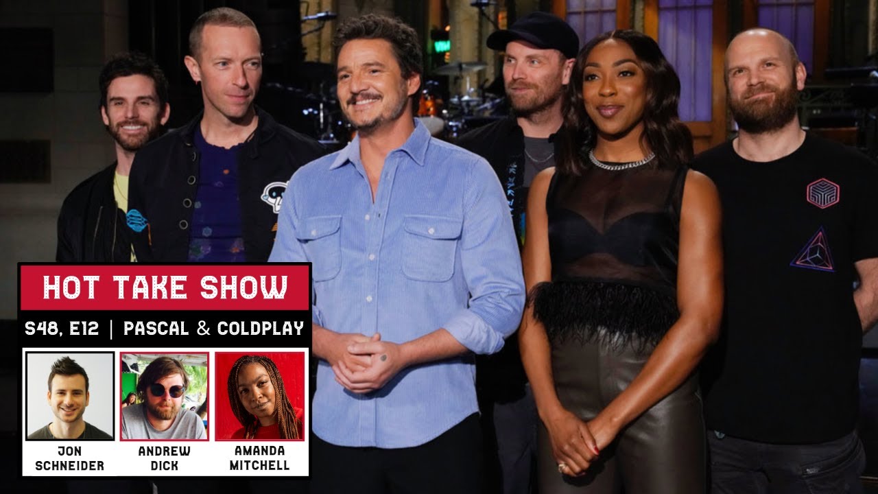 Pedro Pascal / Coldplay SNL Hot Take Show - S48 E12 - YouTube