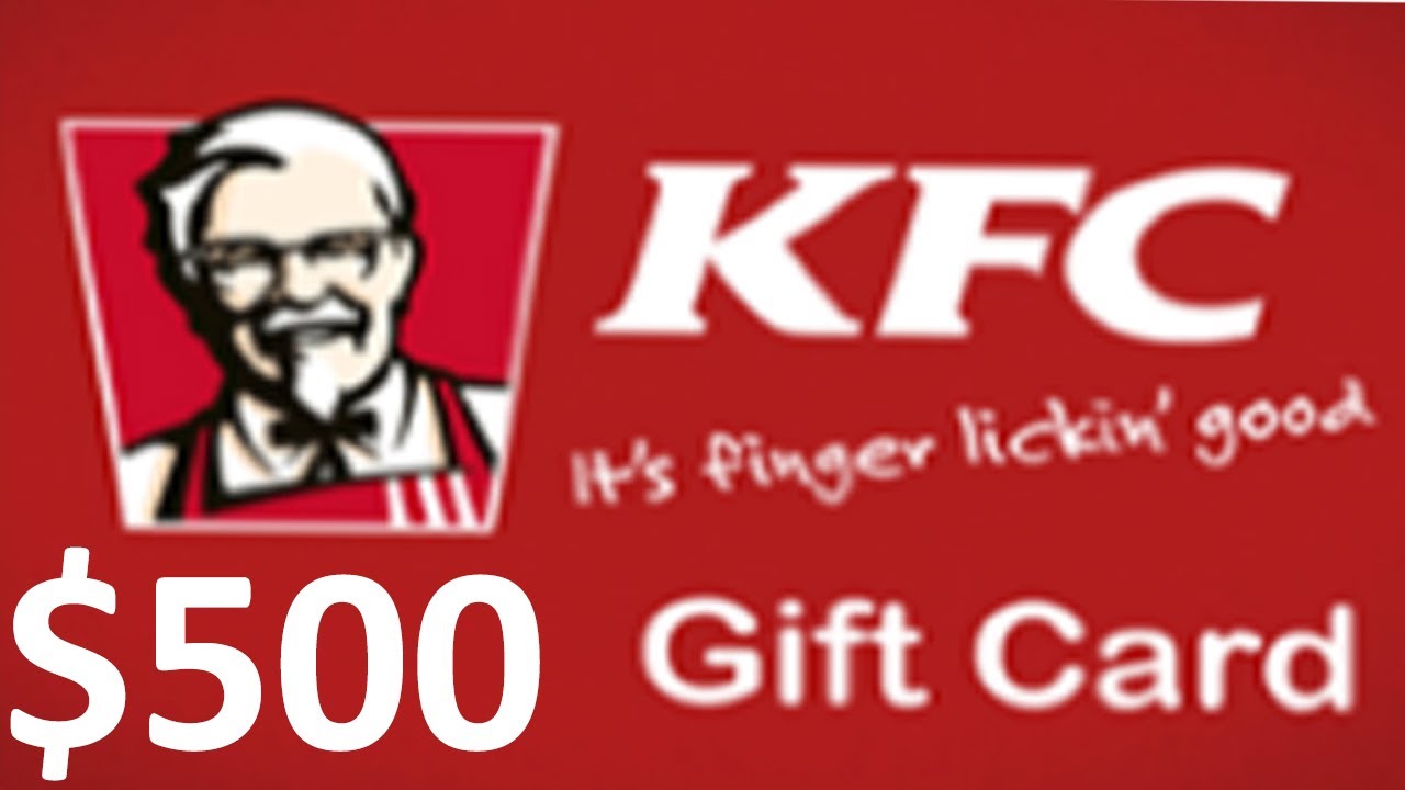 How To Get Amazing 6 KFC Gift Card In 2024 #kfc #giftcard - YouTube