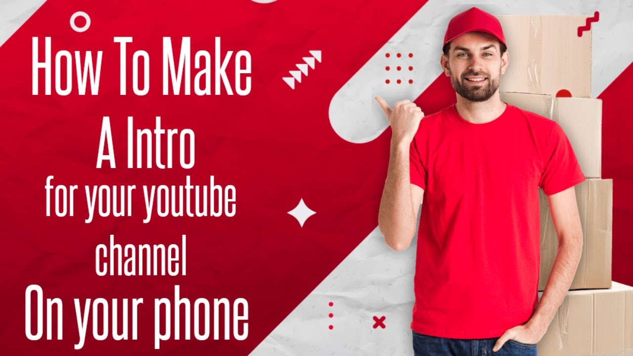 How to make intro on your phone. - YouTube