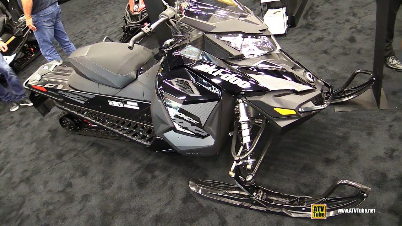 2018 Ski Doo MXZ TNT 600 Sled - Walkaround - 2017 Drummondville ATV ...