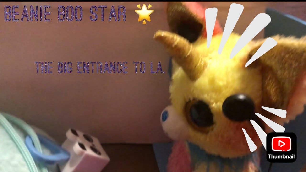 Beanie boo STAR 🌟- The BIG entrance to LA (Episode 1) - YouTube