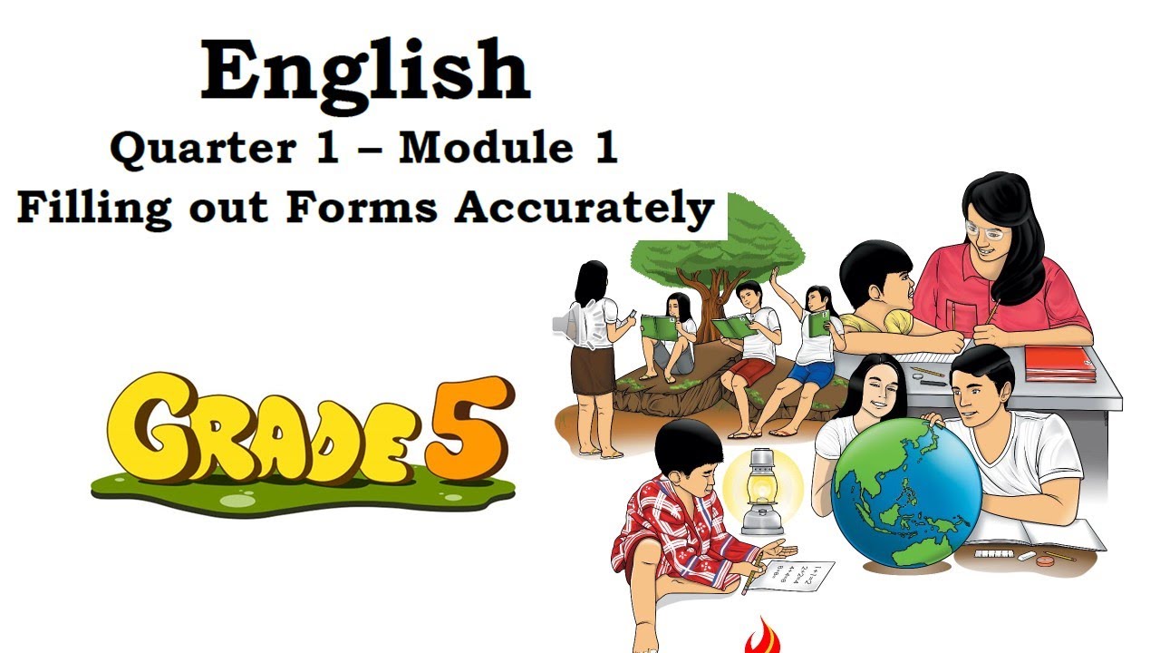 ENGLISH GRADE FIVE MODULE 1 - YouTube