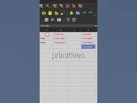 📇 Primitives And Spreadsheets - FreeCAD Parts - FreeCAD Spreadsheet ...