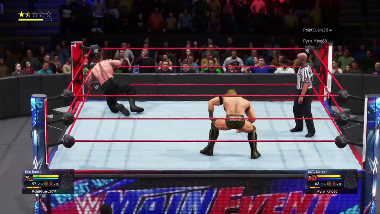 MEW: Randy Banks vs Sgt. Mercer - YouTube