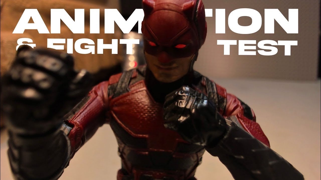 Daredevil Stop-Motion Fight Test Animation - YouTube
