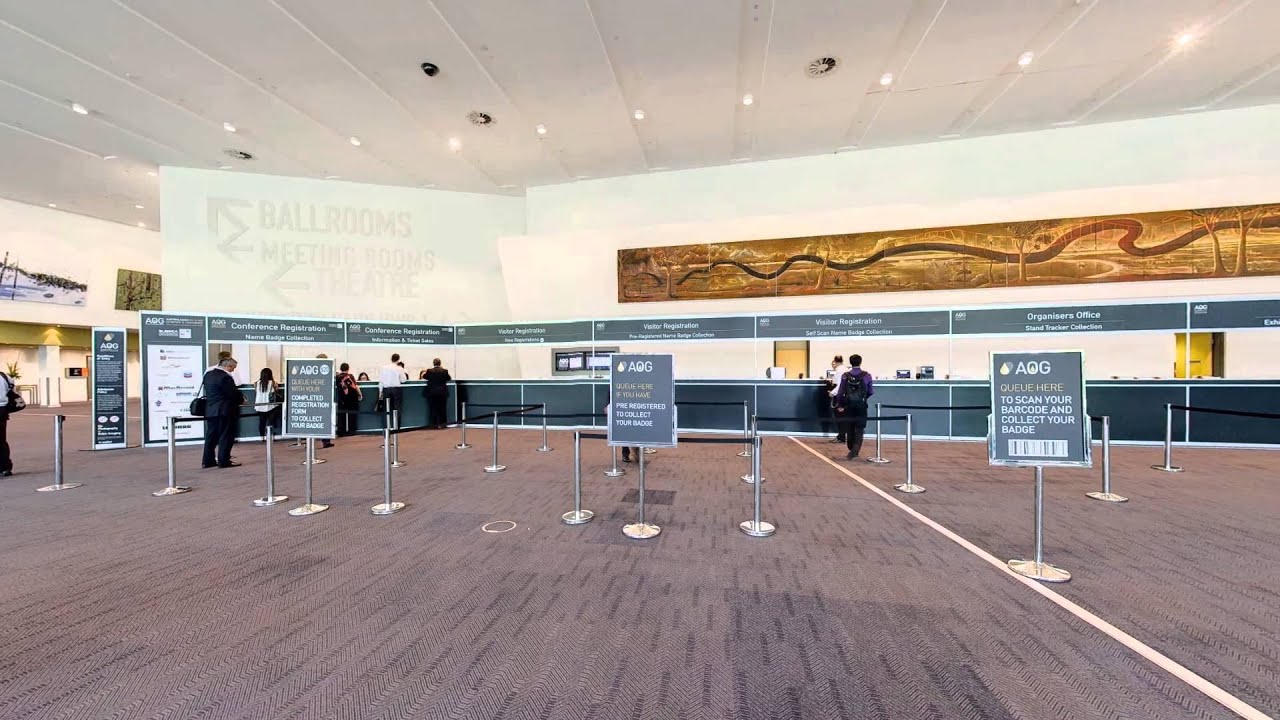 Central Foyer at PCEC | Event Registration - YouTube