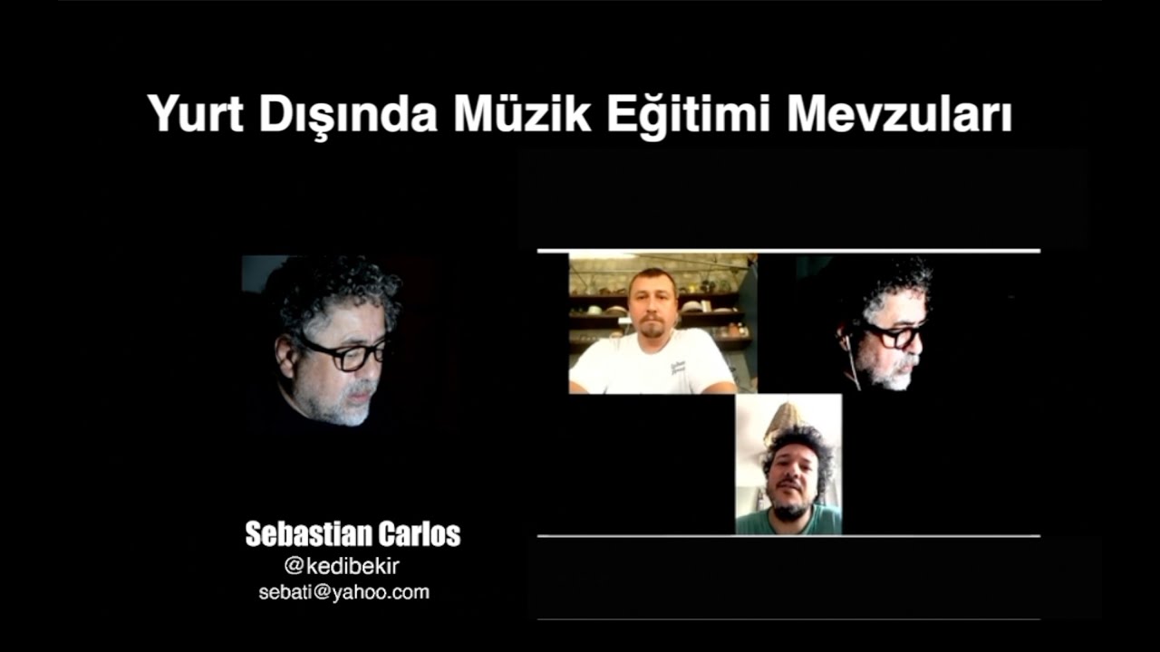 Yurt dışında müzik eğitimi Sebastian Carlos - YouTube