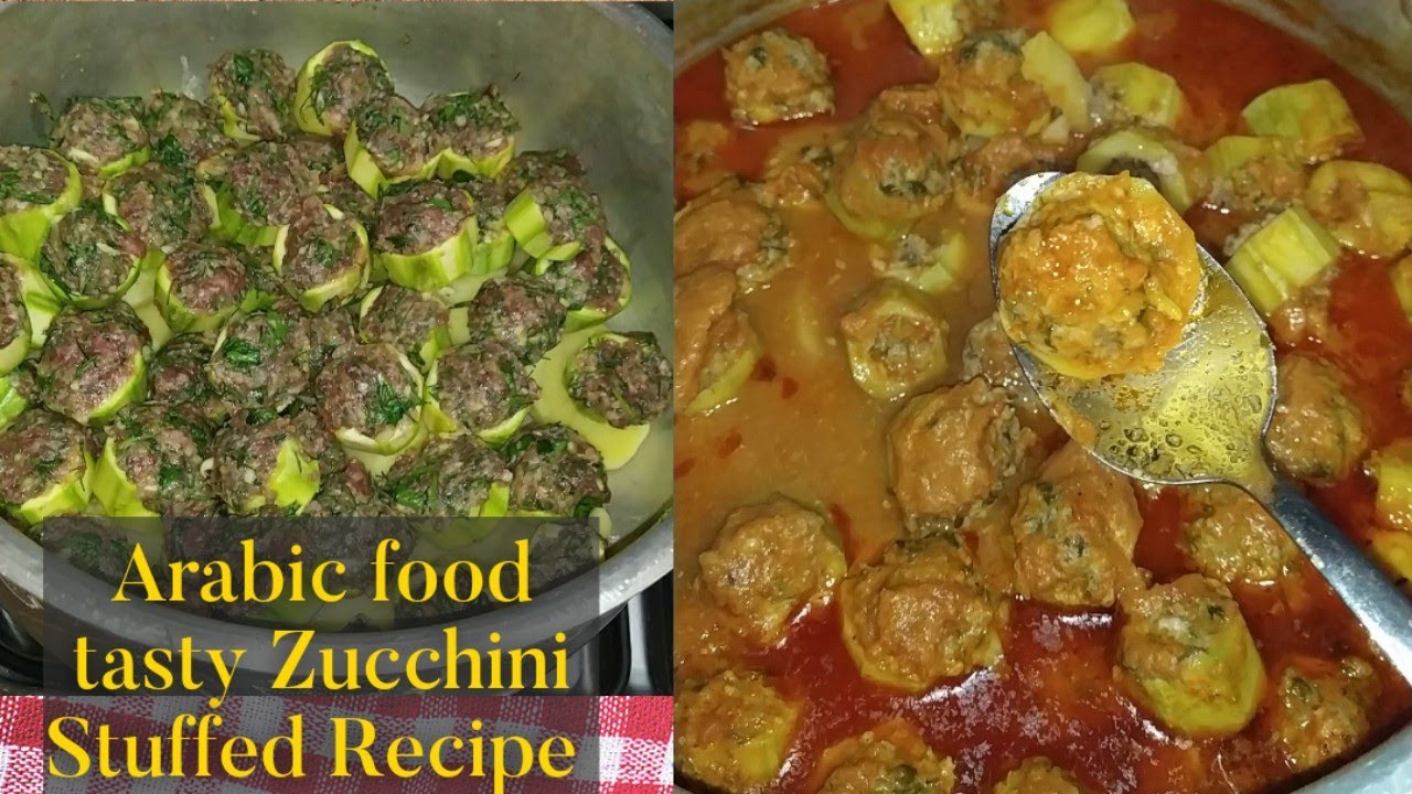 HOW TO MAKE STUFFED ZUCCHINI | KOSA RECIPE | SPECIAL ARABIC FOOD! 🇸🇦🇵🇭 ...