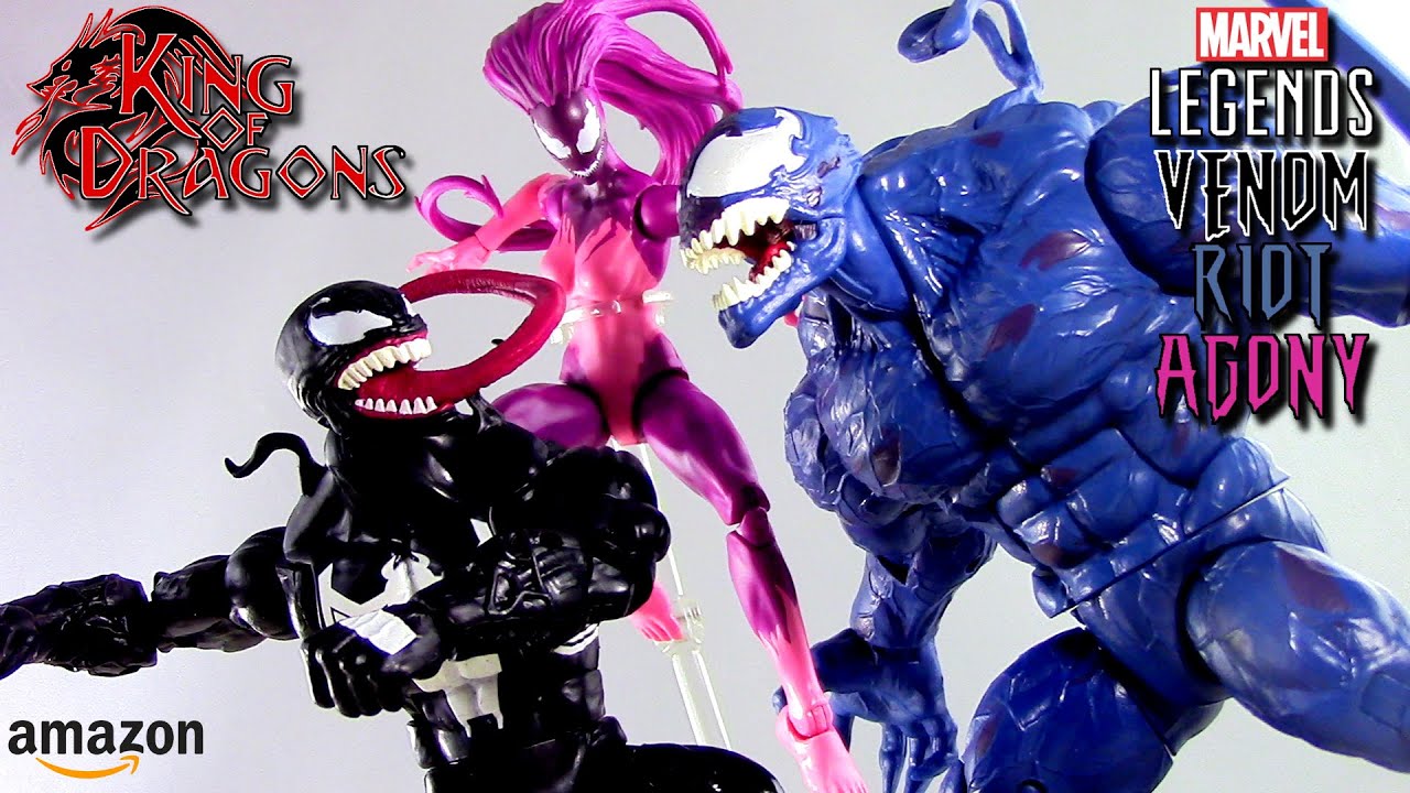 Marvel Legends - Amazon Exclusive | Venom, Riot, and Agony Review - YouTube