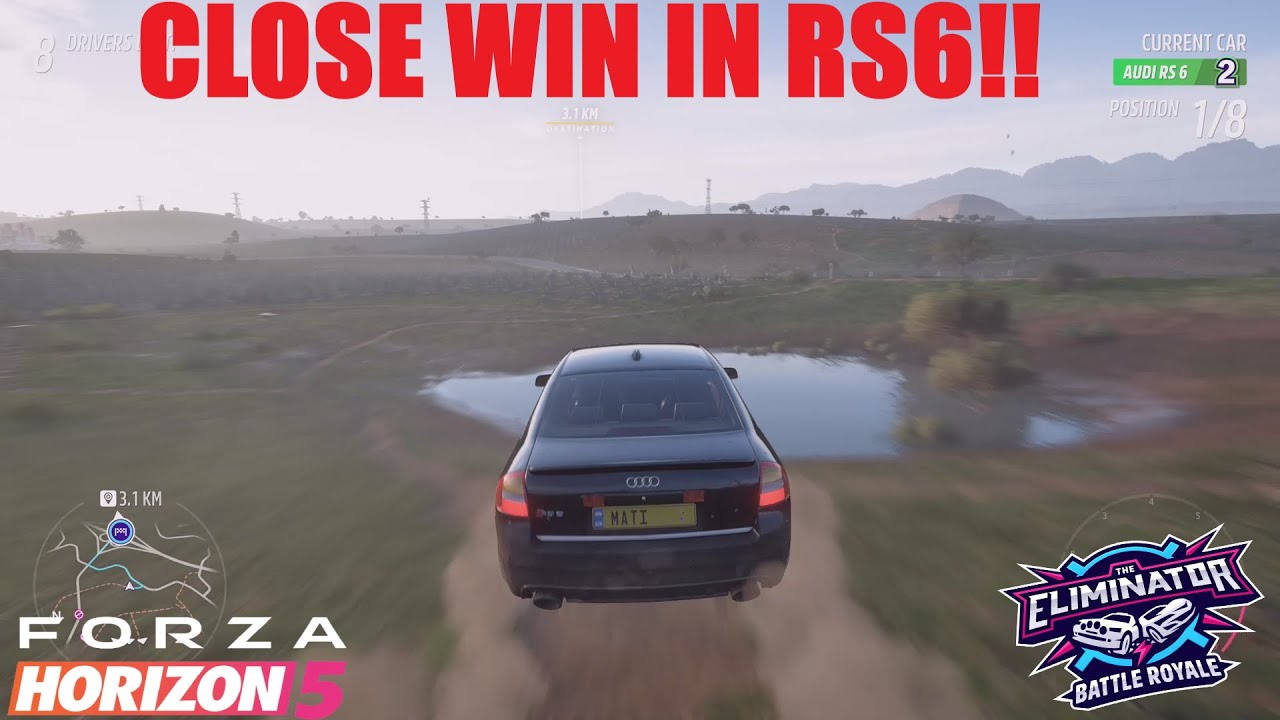 FH5 THE ELIMINATOR - LEVEL 2 AUDI RS6 VS LEVEL 7 FORD BRONCO!! CLOSE ...