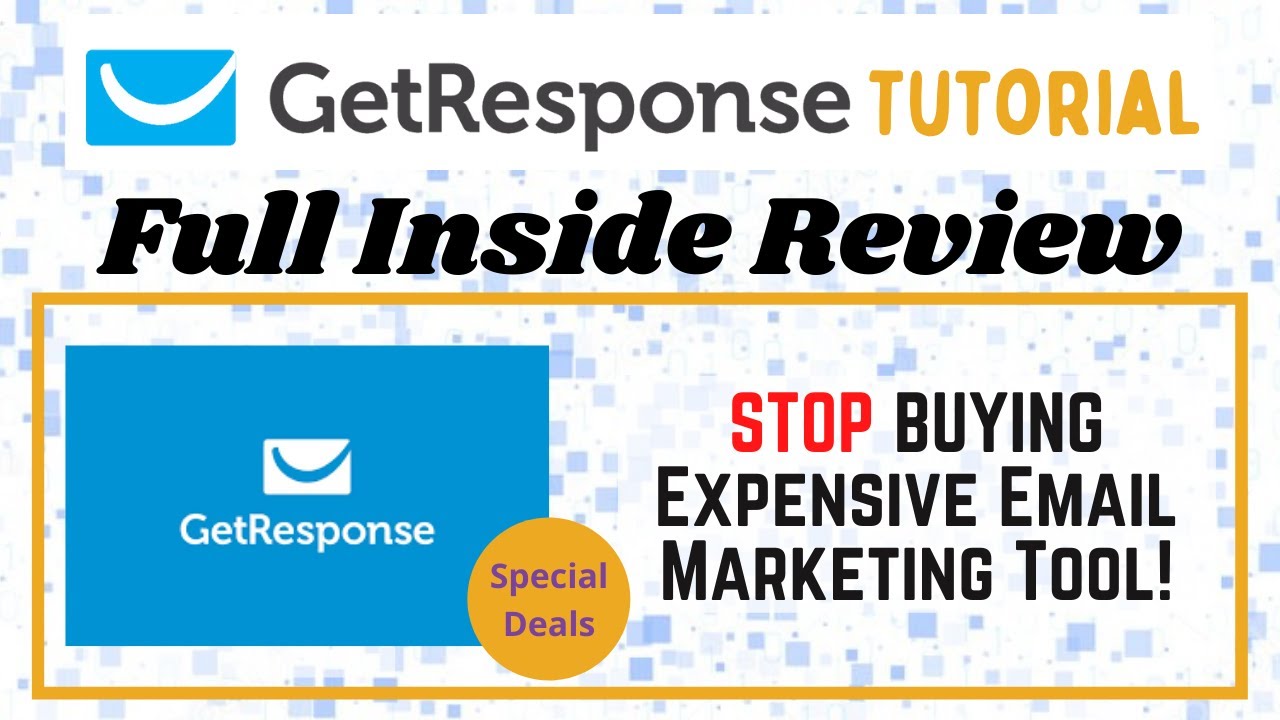 GetResponse Tutorial Video - GetResponse Review and Demo - YouTube