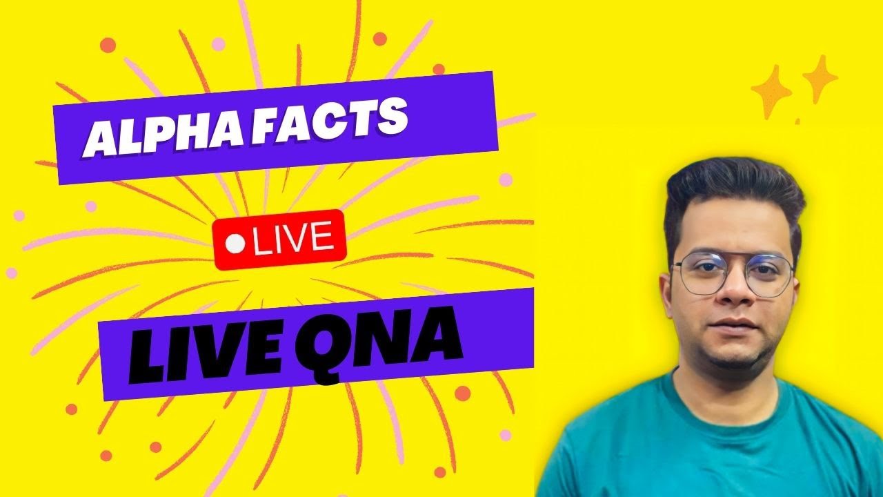 Alpha Facts Live QnA - YouTube