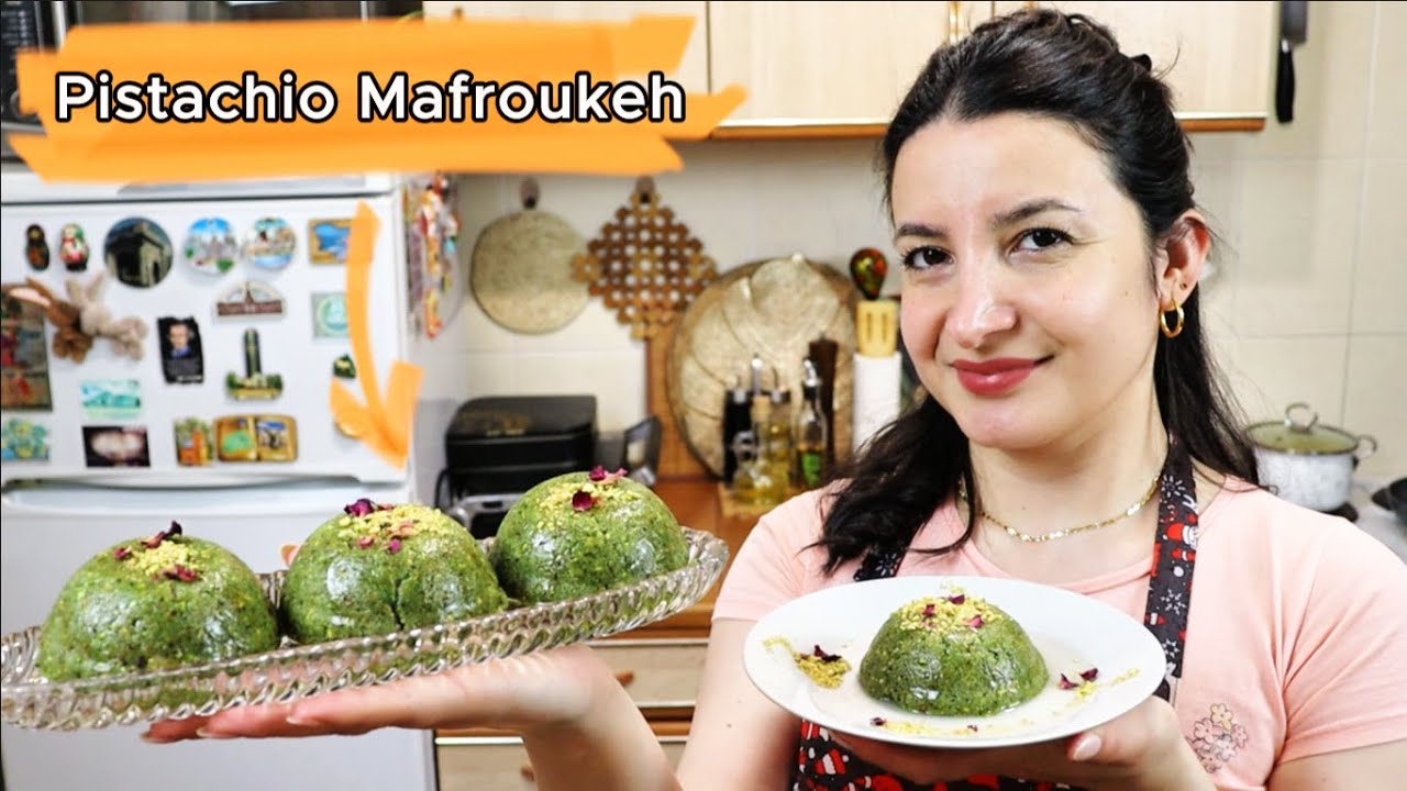 Pistachio Mafroukeh with Cream - Luxurious, delicious and easy-to ...