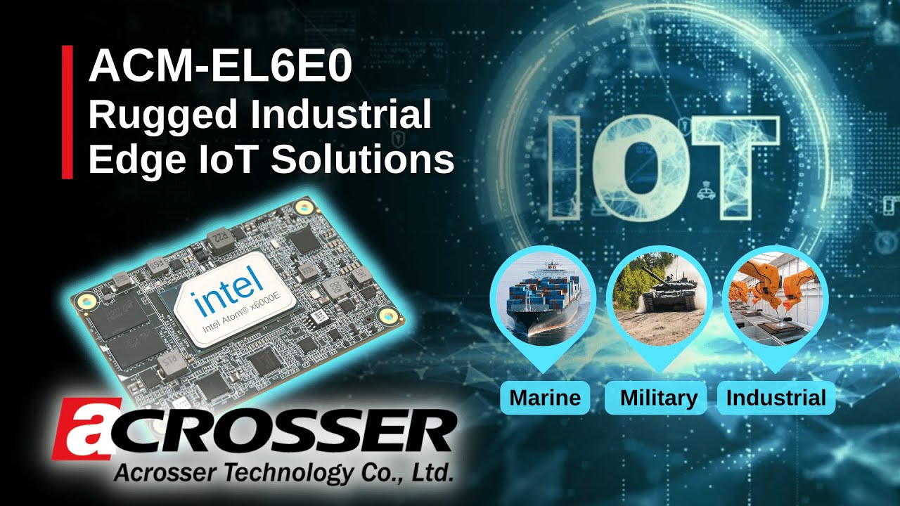 Acrosser ACM-EL6KE0: Compact Industrial Edge IoT Solution! Meets ...