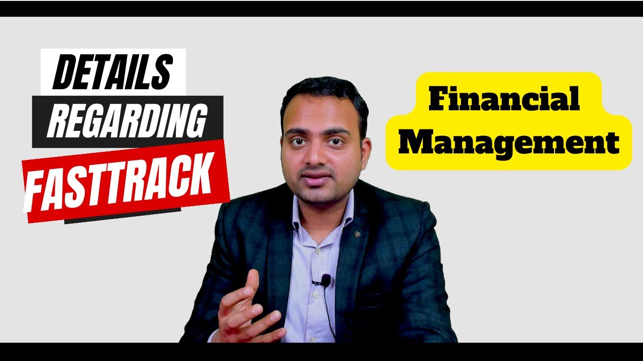 Details regarding financial management fast track batch| Ca Prakash ...