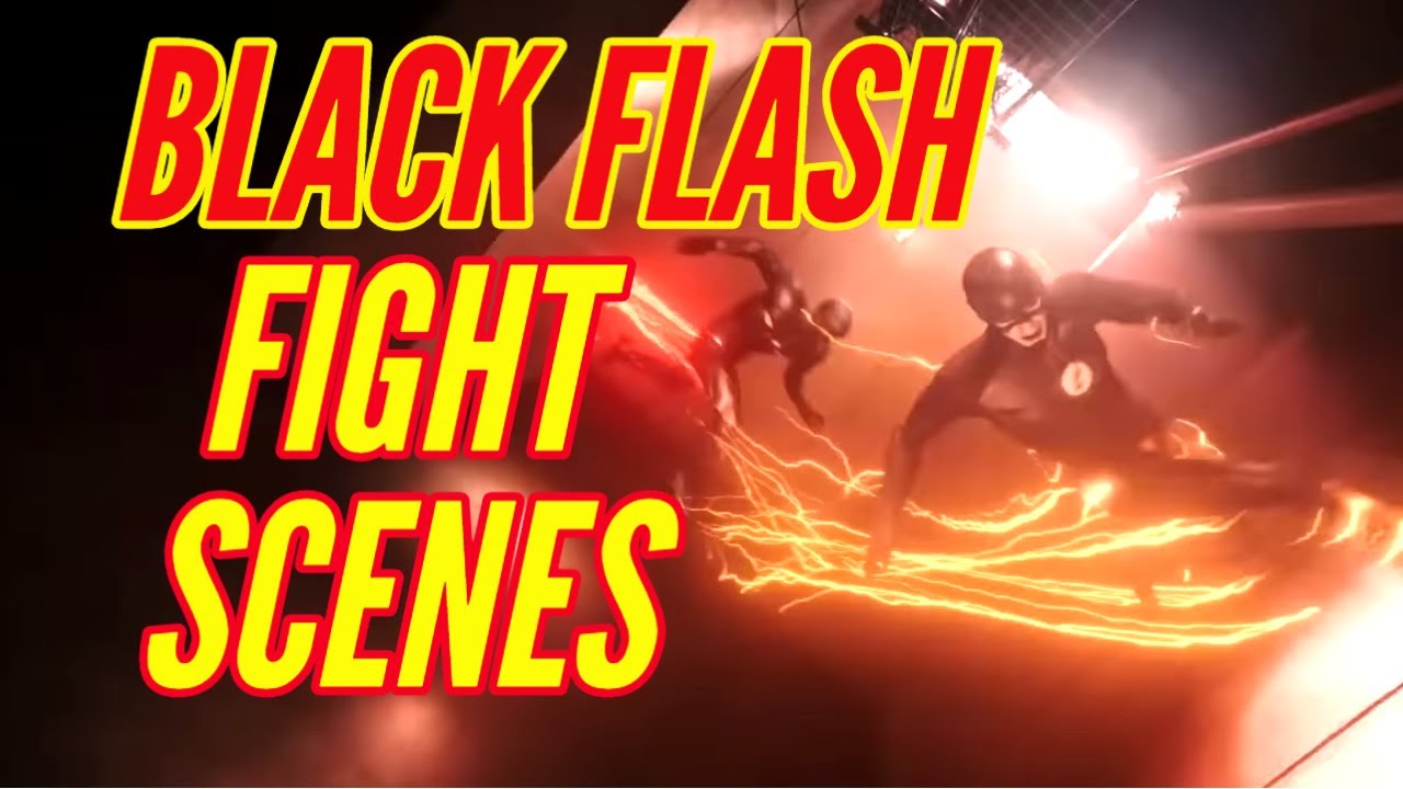 BLACK FLASH FIGHT SCENES - YouTube