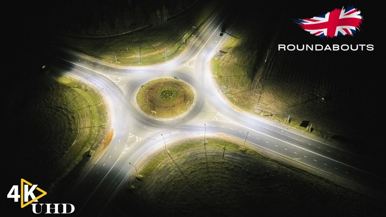 Discover the Most Beautiful Roundabouts in the UK | 4K UHD Drone ...