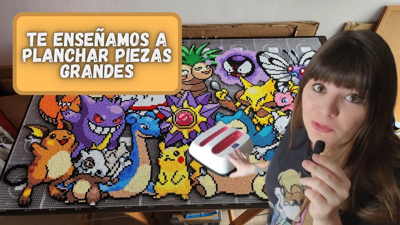 Como planchar Hama Beads a lo grande (Tutorial) - YouTube
