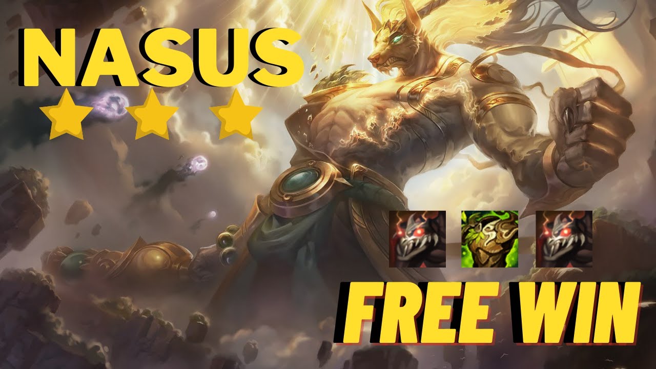 TFT (SET 4.5) CHOSEN NASUS 3 STARS - TITAN'S RESOLVE - EASY WIN - YouTube