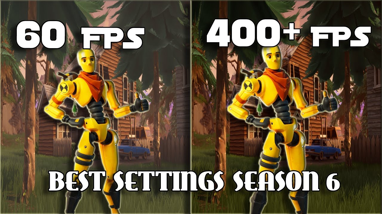 Best Graphics Settings Season 6 Fortnite - FPS Boost, Performance Mode ...