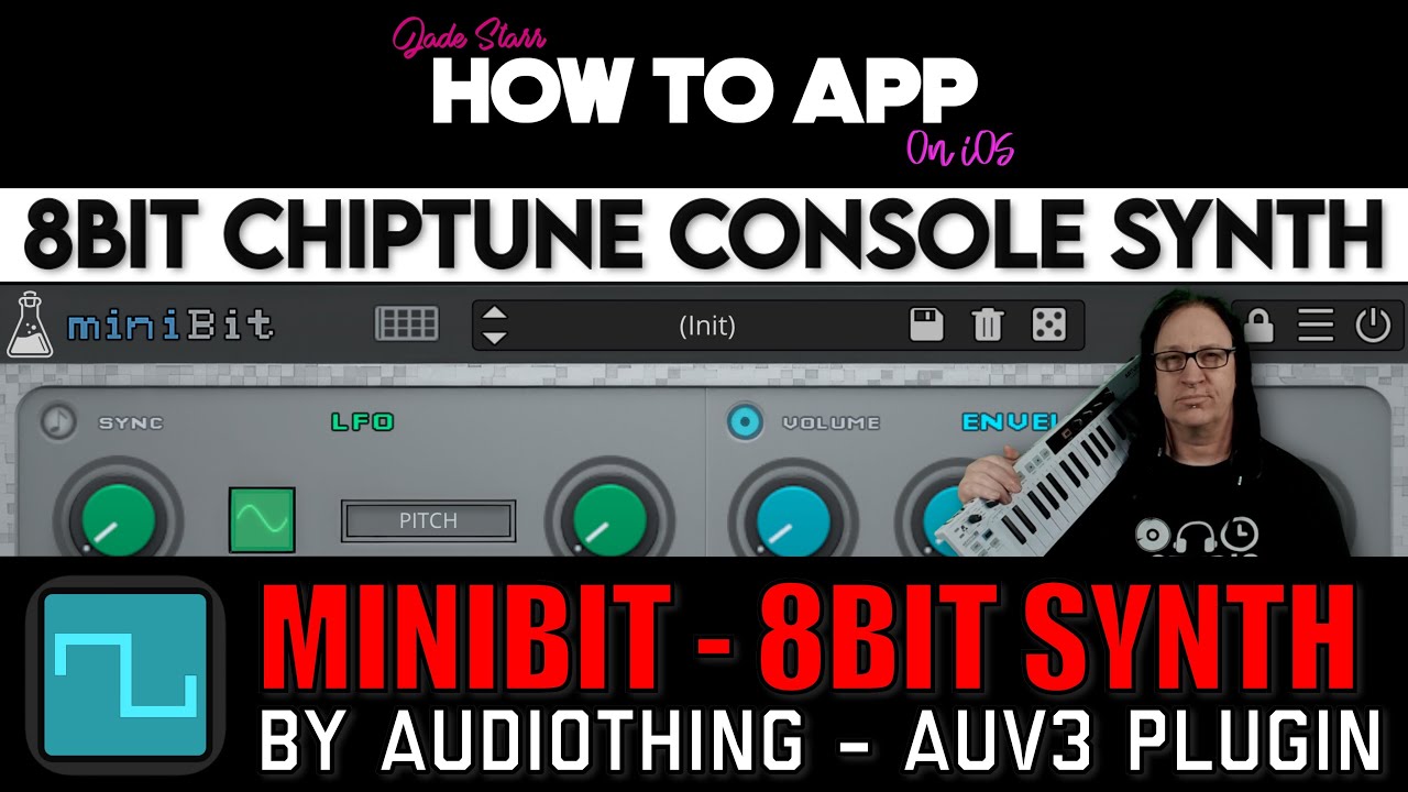 8Bit Chiptune Console Synth miniBit on iOS - How To App on iOS! - EP ...