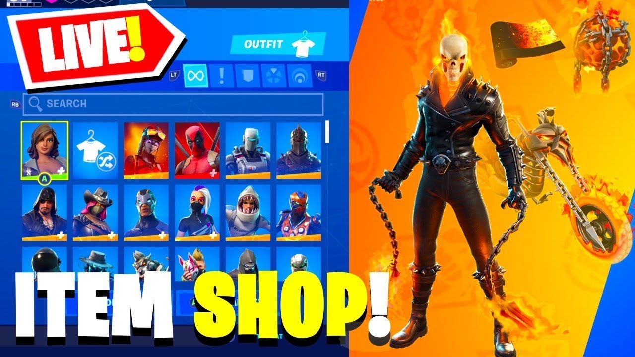 Fortnite Todays item shop ghost rider bundle is now in shop November ...