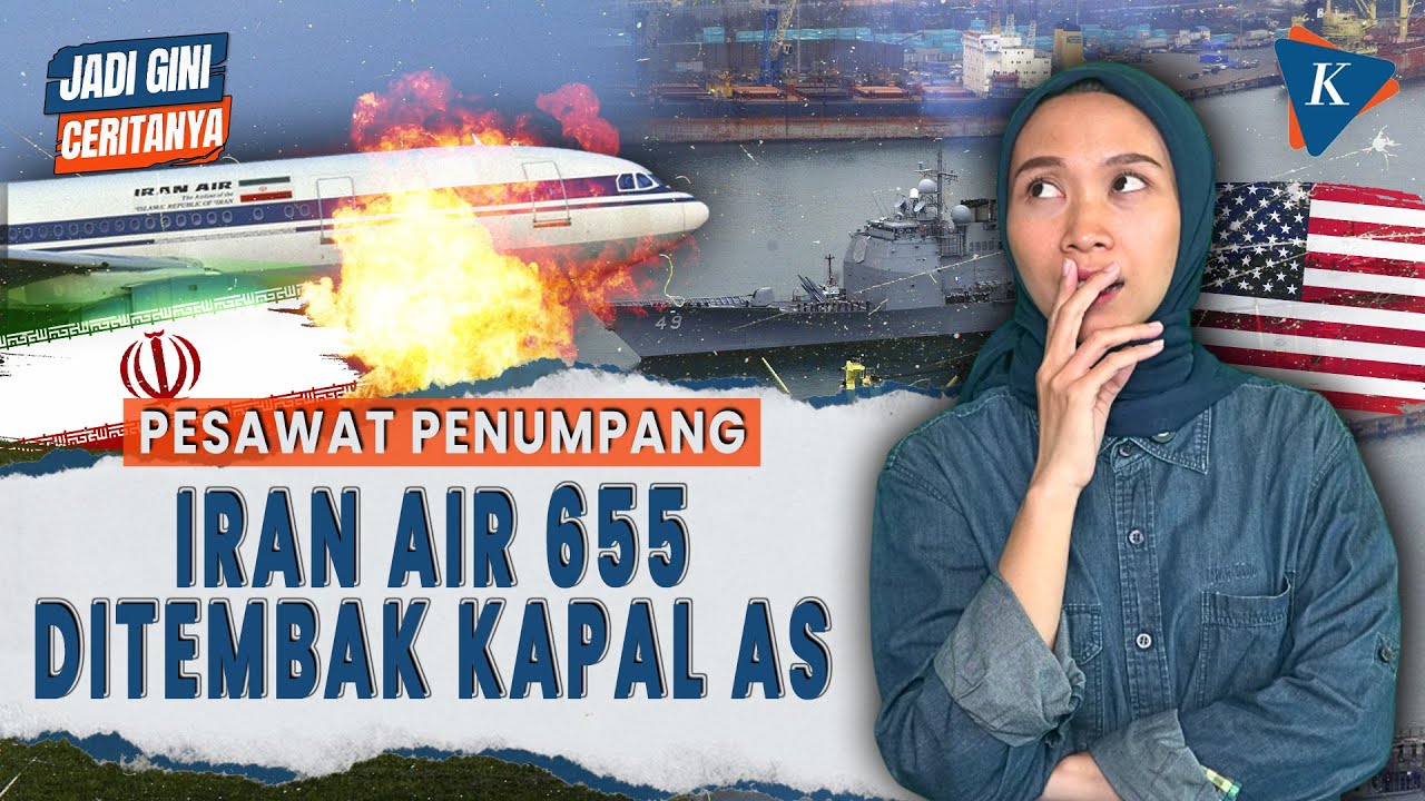 Kisah Pesawat Iran Air 655, Ditembak Rudal AS dan Hancur di Angkasa, 290 Orang Tewas - YouTube