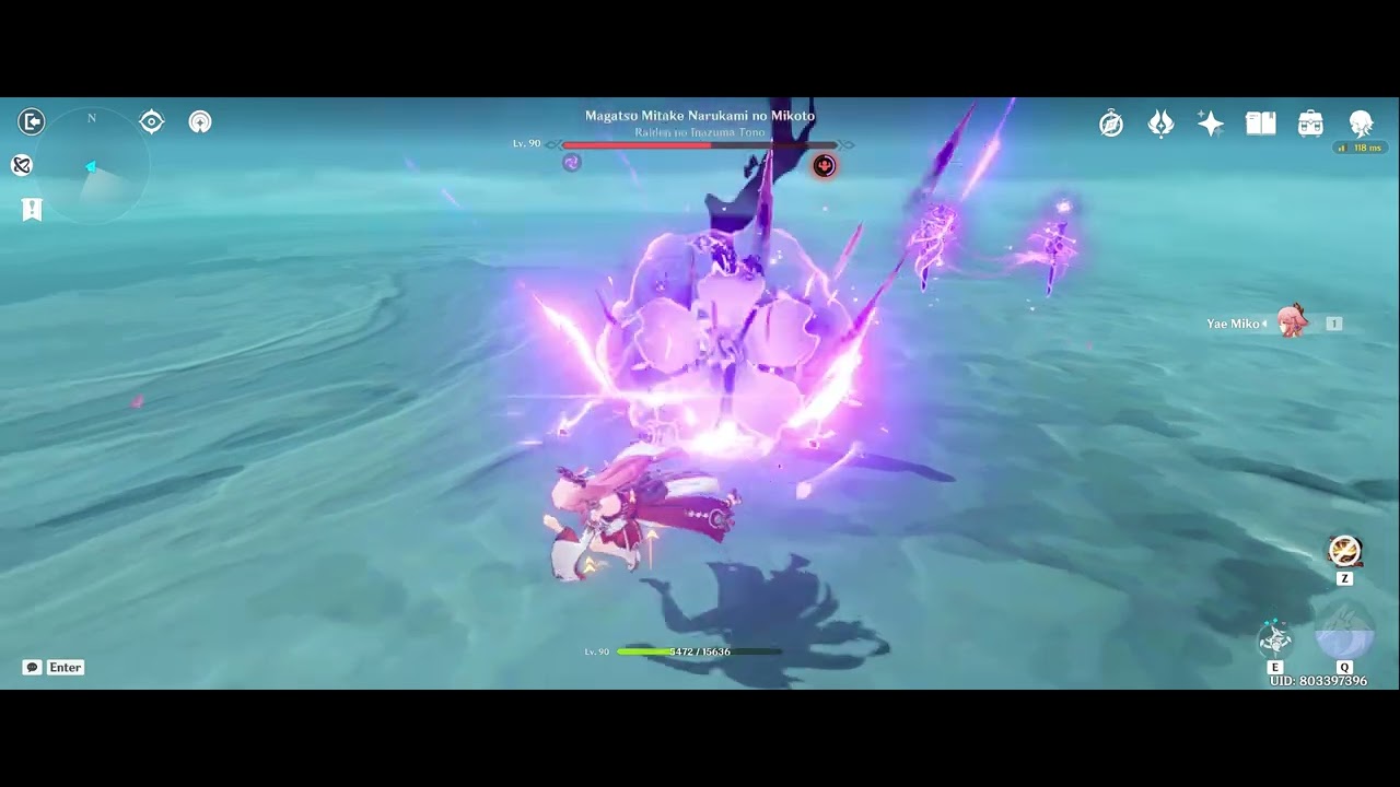 [Genshin Impact] Raiden Weekly Boss vs Yae Miko - YouTube