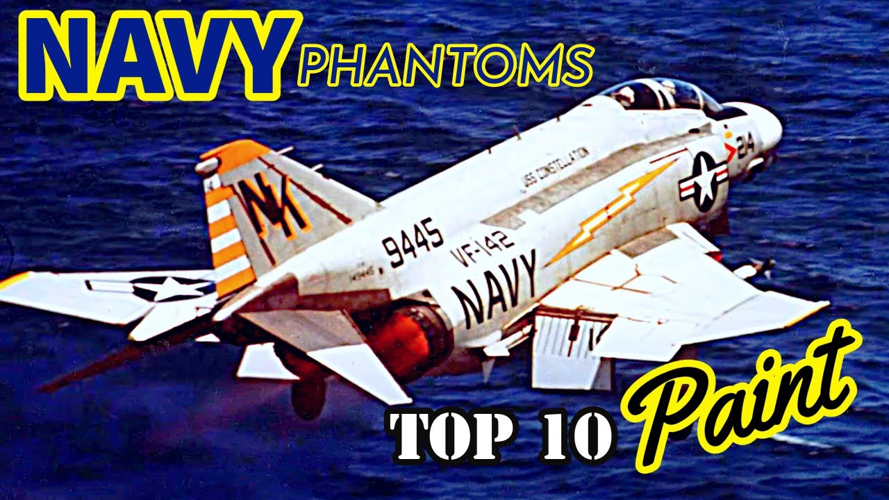 Best Paint Jobs! - US Navy F-4 Phantoms - Vietnam War Era - United ...