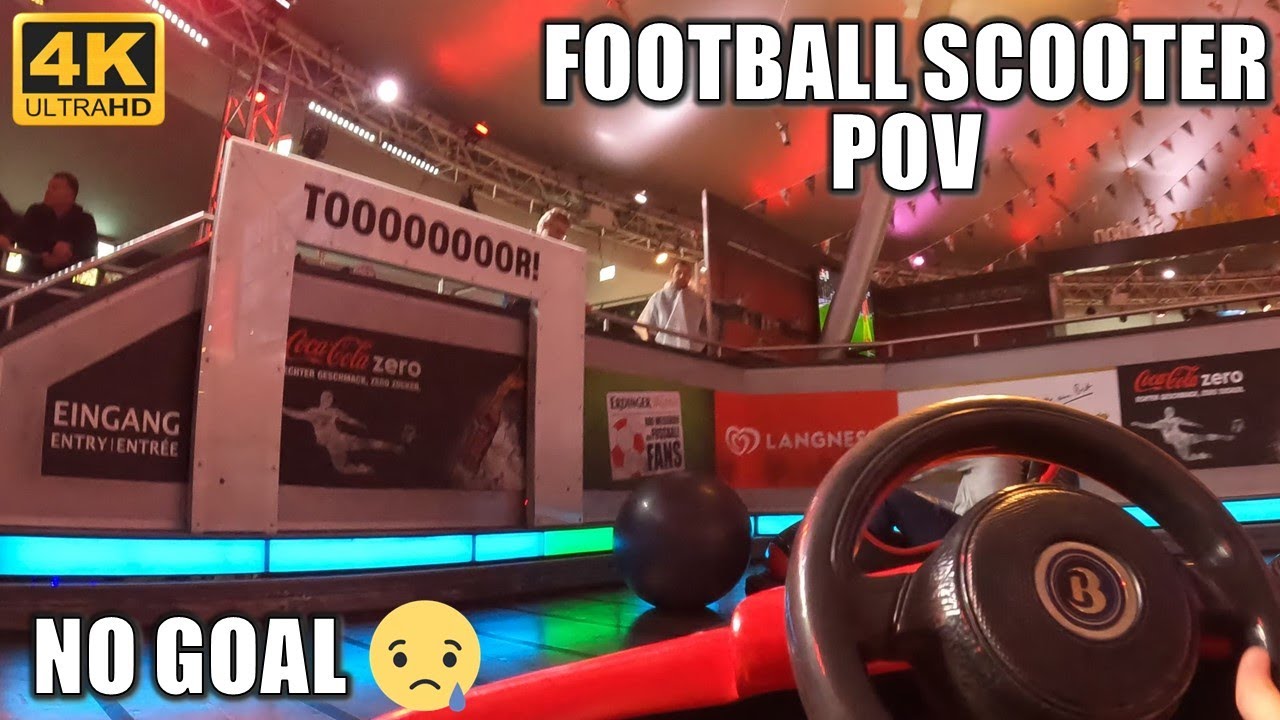 Football Scooter POV (2024, 4K 60FPS), Europa Park Bumper Cars + Soccer ...