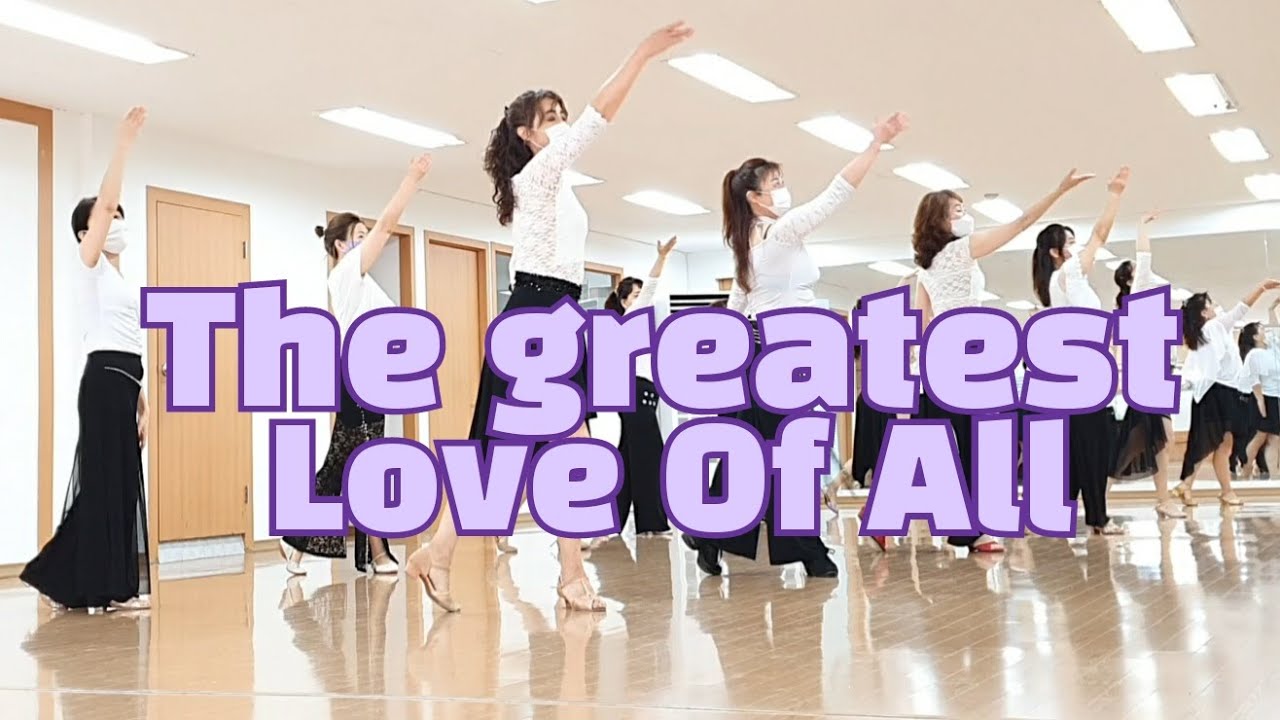 The greatest love of all - Line Dance (Advanced) - YouTube