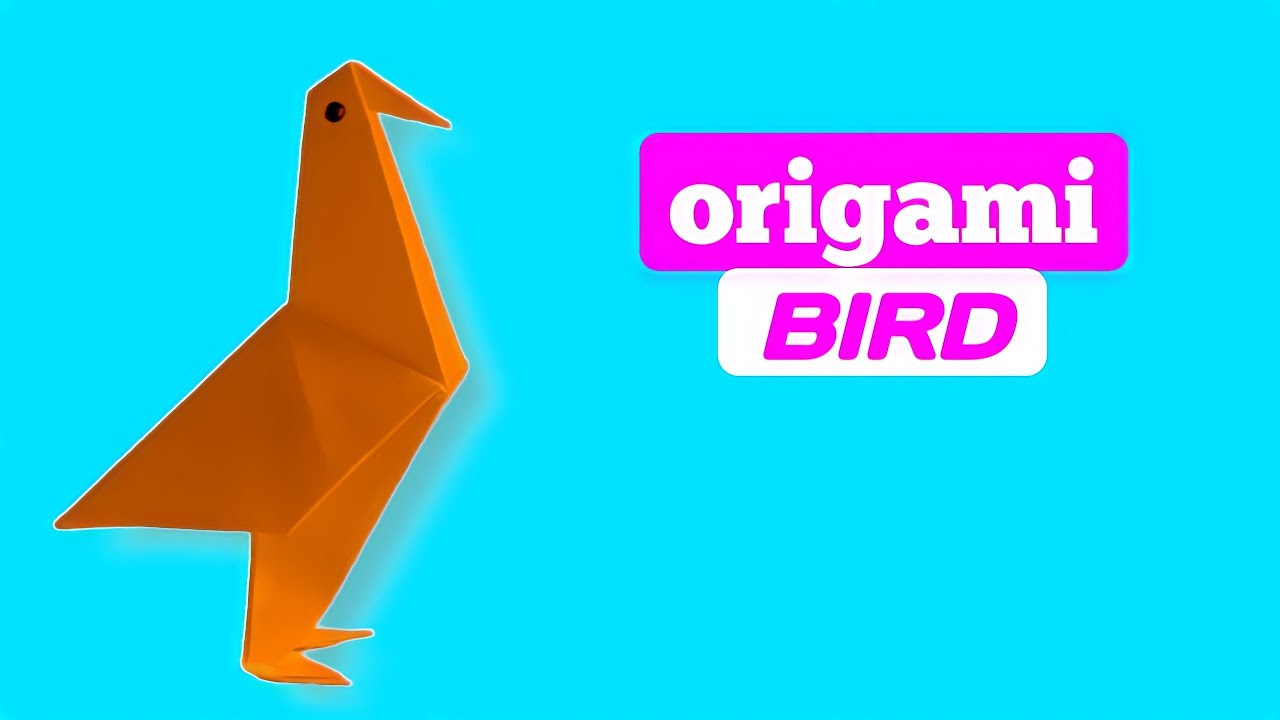 ORIGAMI BIRD EASY | HOW TO MAKE ORIGAMI BIRD EASY STEP BY STEP | KREASI ...