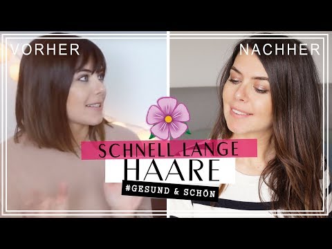 🌸 LANGE HAARE BEKOMMEN | schell und einfach | gesund & schön | Jucepauline