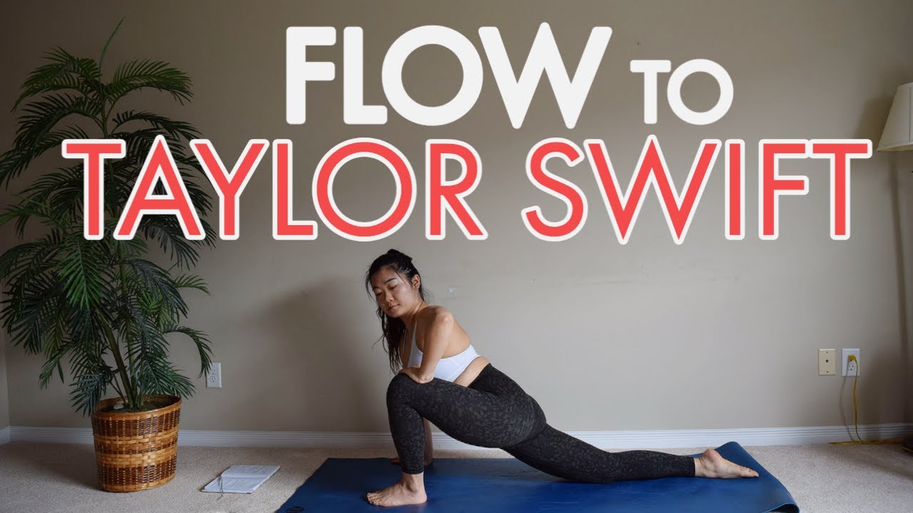 Taylor Swift 10 MIN Yoga Flow to Fearless (Taylor’s Version) - YouTube