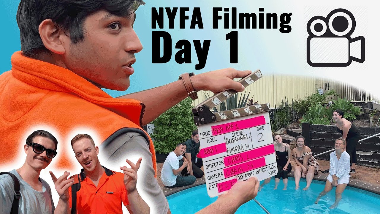 NYFA Filming Day 1 - YouTube