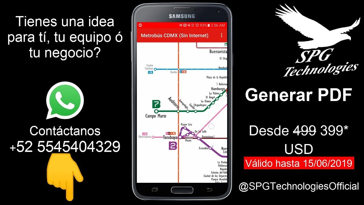 Mapa del Metrobús CDMX Sin Internet (Offline) | Metrobús de la Ciudad de México Android App 2022 ...