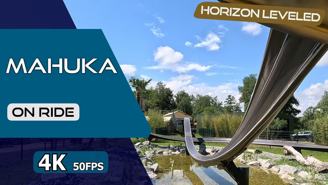 Mahuka- Walibi Rhône-Alpes 2024 (On ride Horizon Leveled /4K 50 fps) - YouTube