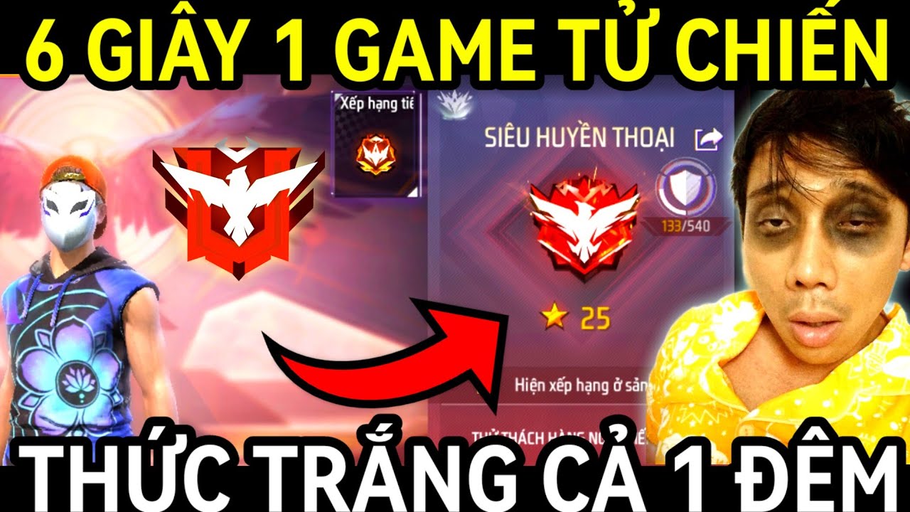 [FREEFIRE] - “Cầm Combo 6 Giây 1 Game Thức Trắng Cả Đêm” Hành Trình Leo ...