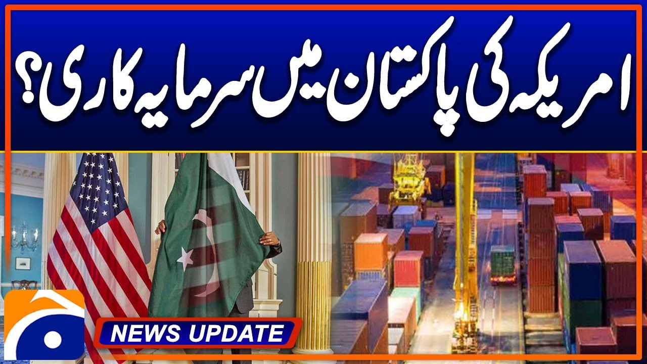 Pakistan US Relations - Trade Between Pak And US? | Geo News 4:30 PM ...