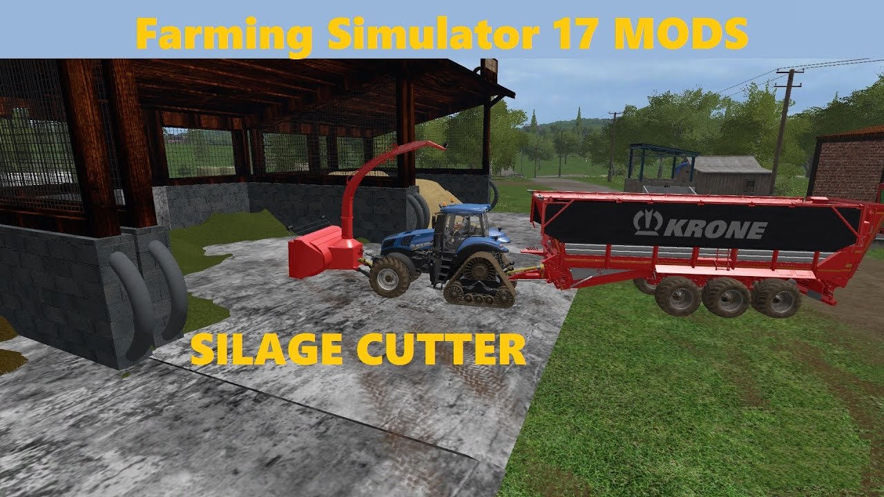 FS | 17 | Mods SILAGE CUTTER - YouTube