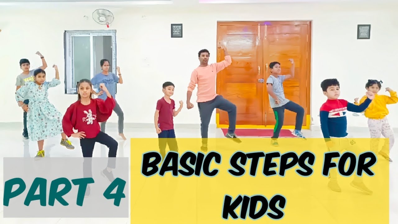 PART - 4 || Basic Steps For Kids || Srinu Dance Studio || #dance # ...