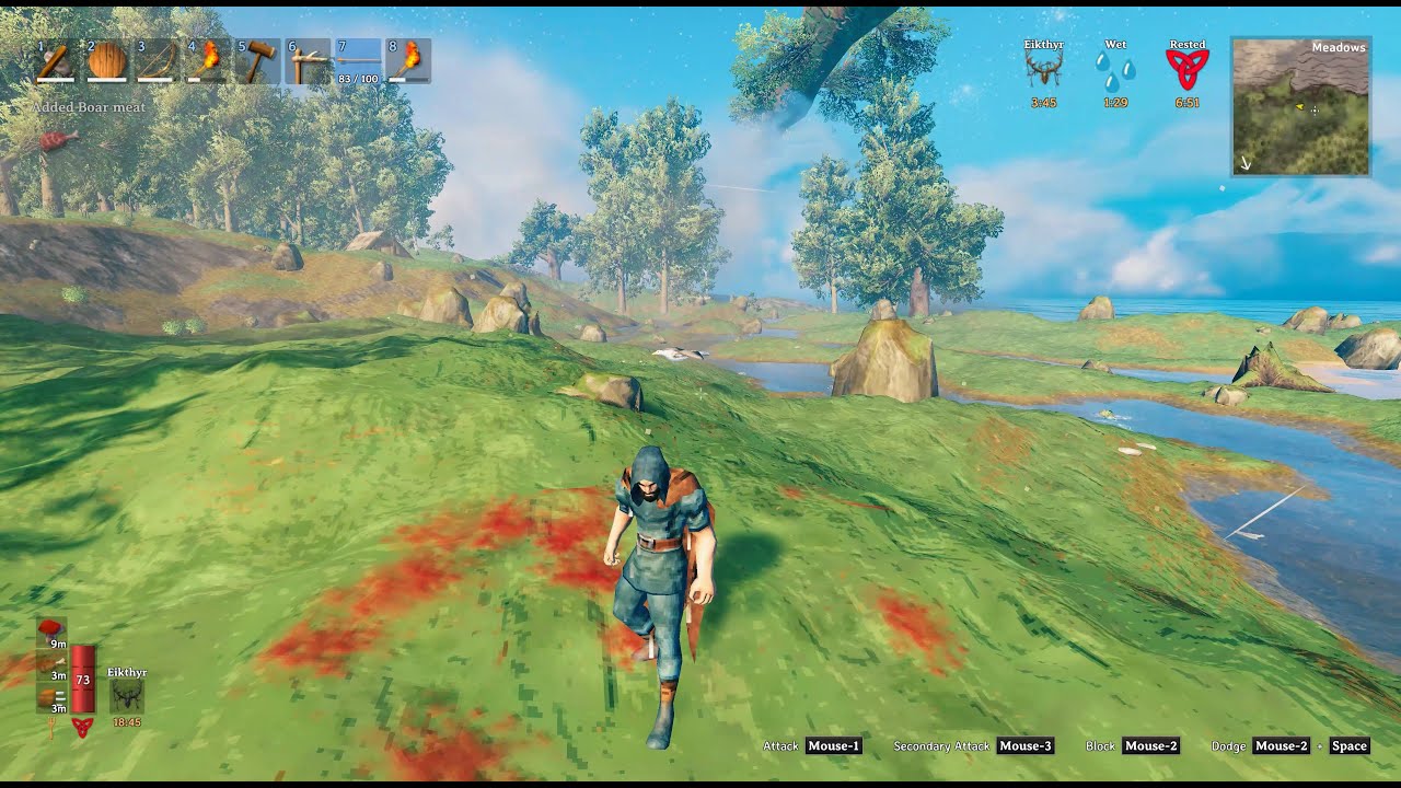 Valheim Video Game - Gameplay on PC - Fantasy World Inspired by Norse ...