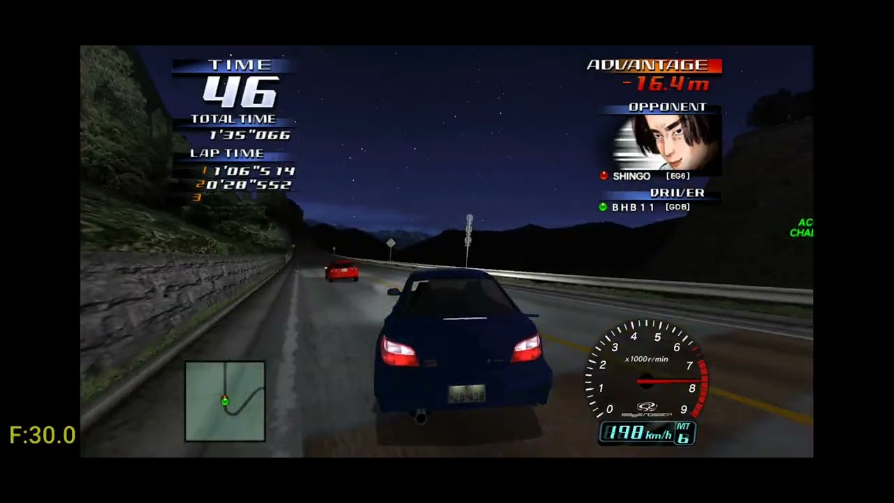 Initial D Arcade Stage 3 - Legend Of The Street W/ Subaru Impreza WRX ...