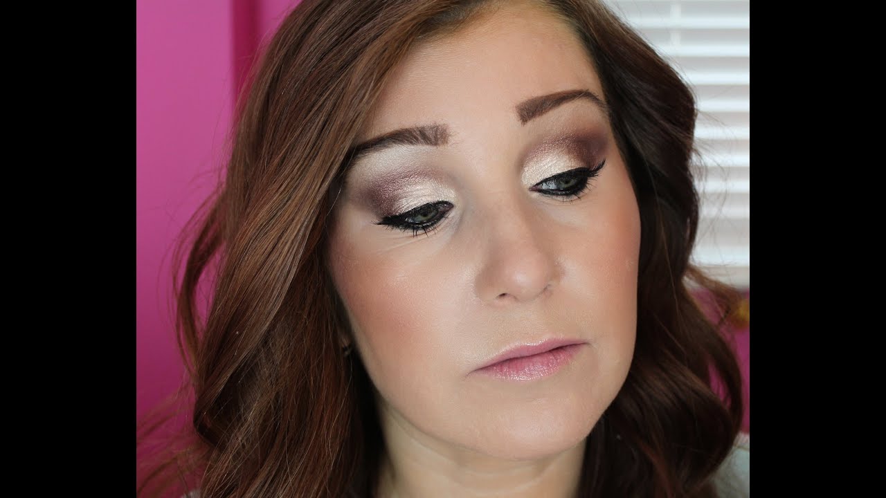 Makeup Tutorial - MAC Vanilla & Chocolate Pigments - YouTube