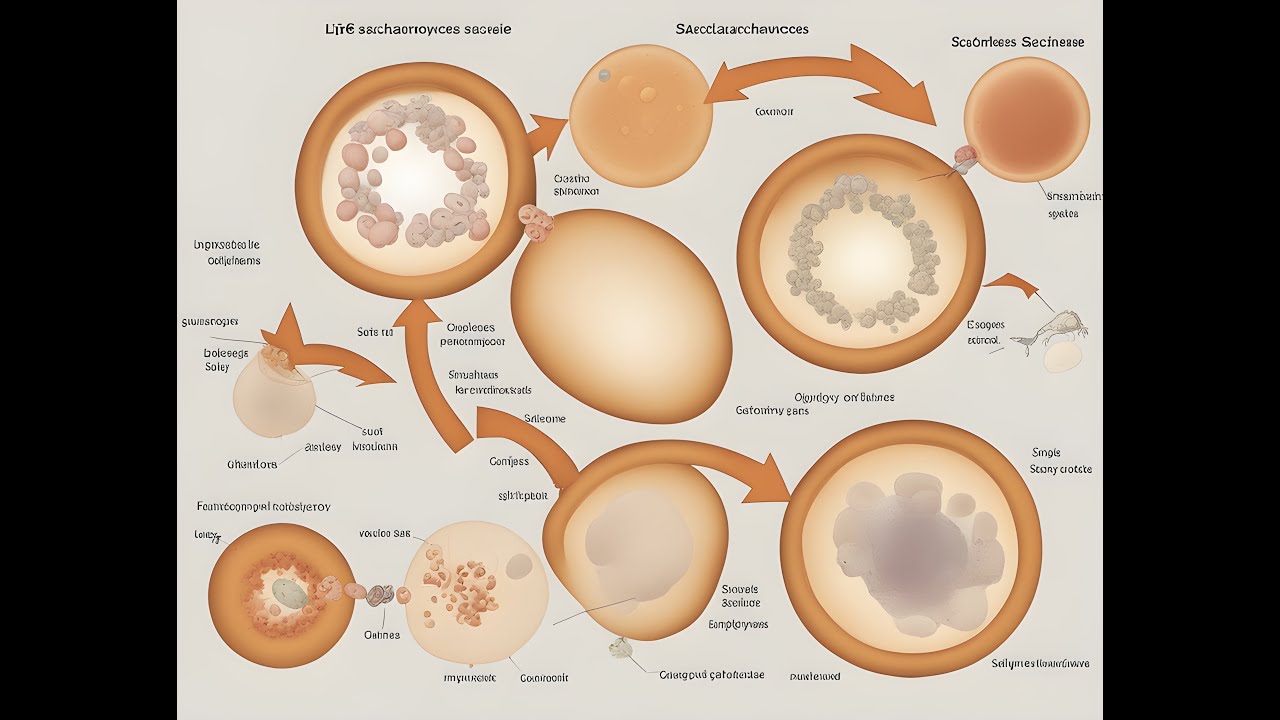 Life Cycle Of Saccharomyces Cerevisiae - YouTube