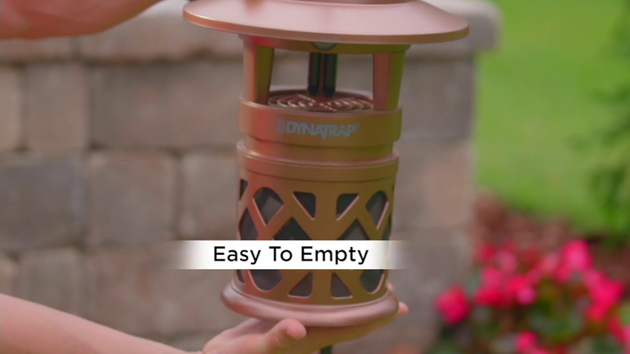 DynaTrap XL Insect Trap with Atrakta Lures and Extra Bulbs on QVC - YouTube
