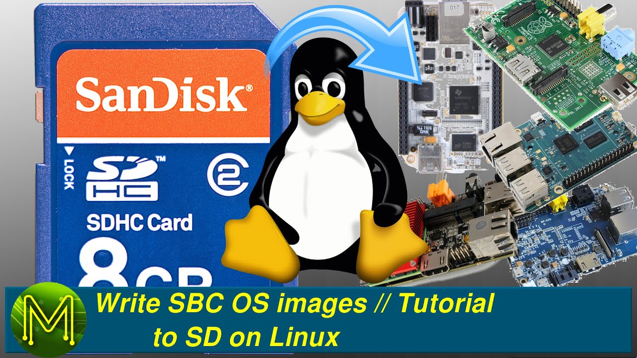 #018 Write SBC OS images to SD on Linux // Tutorial - YouTube