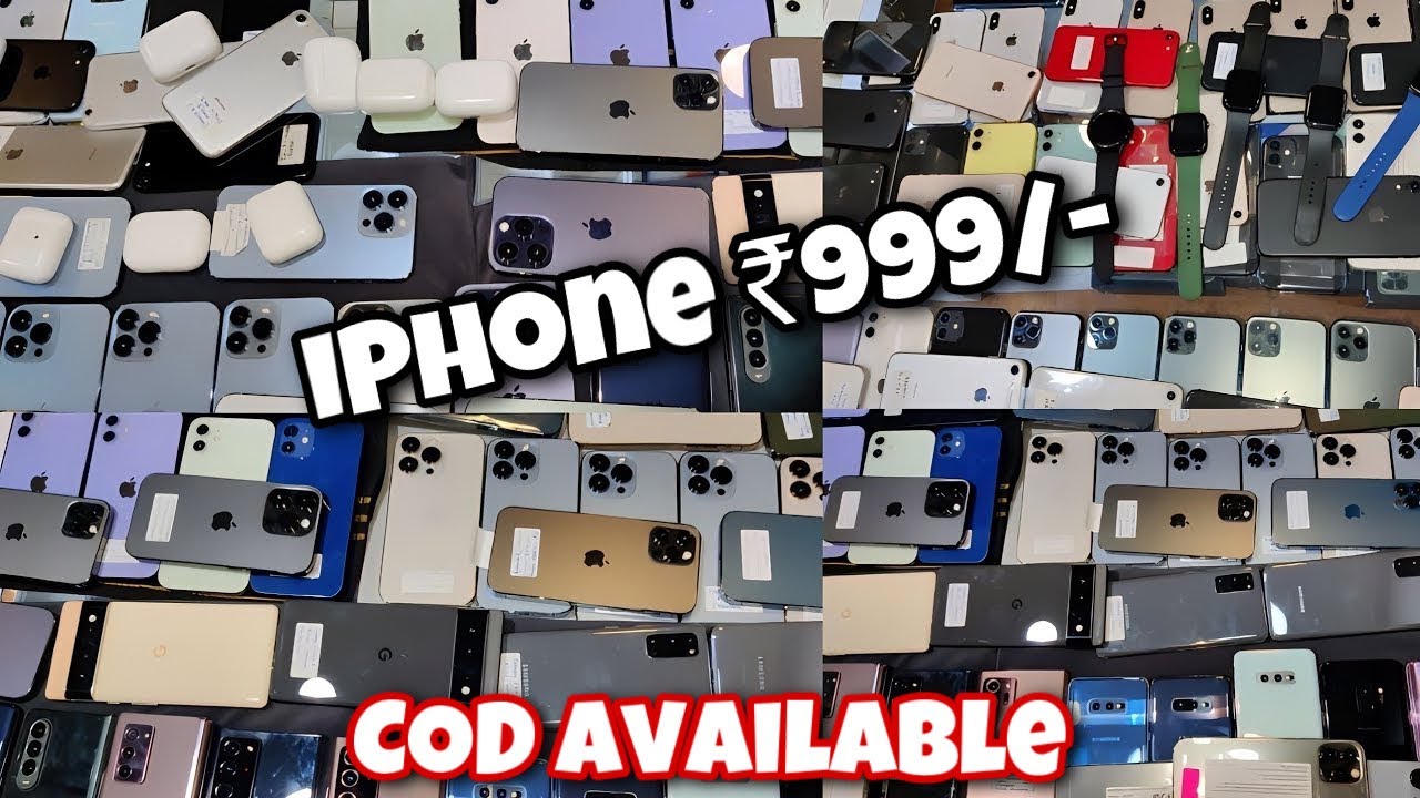Second Hand iPhone | Second Hand Mobile | iPhone ₹999/- | Cheapest ...