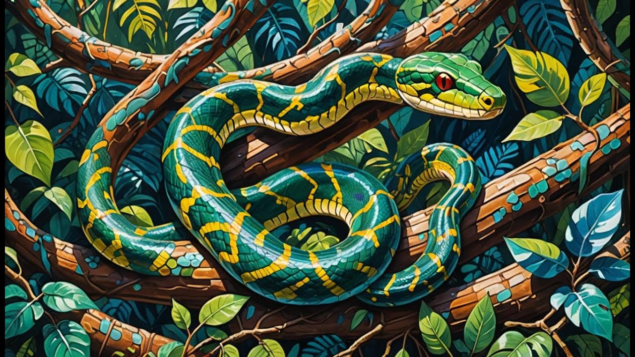 Tree-Coiling Snake 🐍 | Kids | Children's Music - YouTube